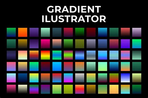 Premium Vector Gradient Template Gradient Ilustrator Template