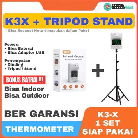 Promo Termometer Digital Alat Ukur Suhu Tubuh Fixmarket K3x Bhs