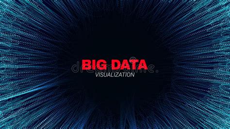 Abstract Data Stream Vector Poster Stock Vector Illustration Of Flash Portal 145765167