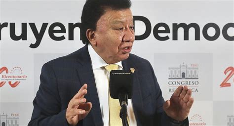 Enrique Wong “este Congreso Es De Lo Mejor Que Hemos Podido Tener En