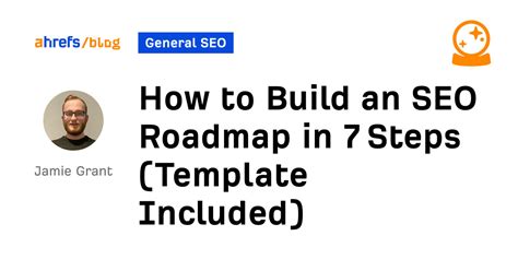 How To Build An SEO Roadmap In 7 Steps Template Included