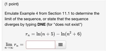 Solved Emulate Example 4 From Section 111 To Determine The