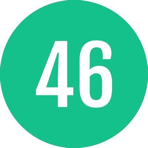 Premium Photo Green Round Number Icons
