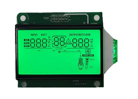 Monochrome Tn Htn Fstn Graphic Positive Lcd Display For Humidity Device
