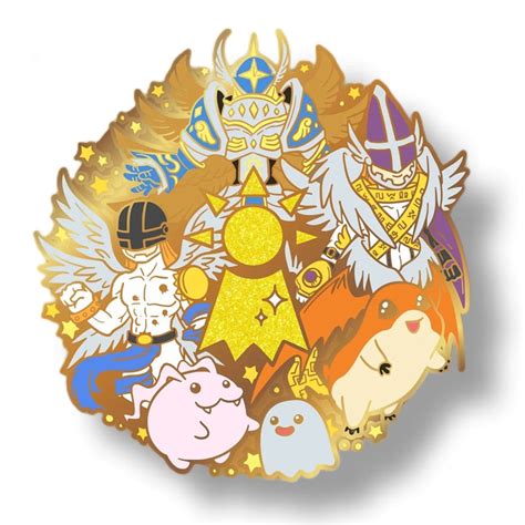 Digimon Adventure Digivolution Enamel Pin Distinct Pins
