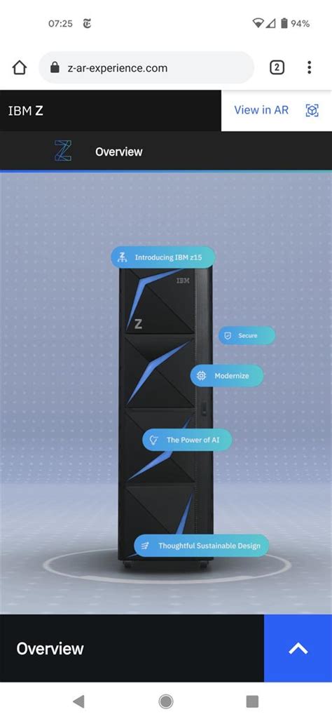 Ibm Z Ar Augmented Reality Experience Where Did You Put A Z Fans