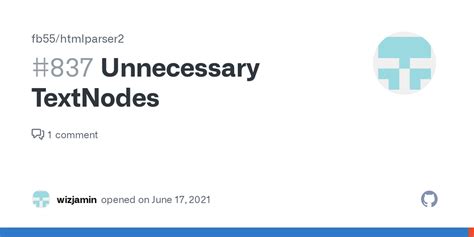 Unnecessary TextNodes Issue 837 Fb55 Htmlparser2 GitHub