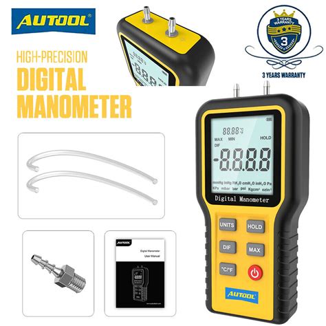 Digital Manometer Test Dual Input Differential Manometer Hvac Gas