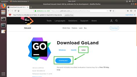 Install Jetbrains Goland Go Ide On Ubuntu Onet Idc Onet Idc