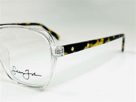 New Sean John Sjlo 5160e 971 Clear Crystal And Tortoise Eyeglasses 5718