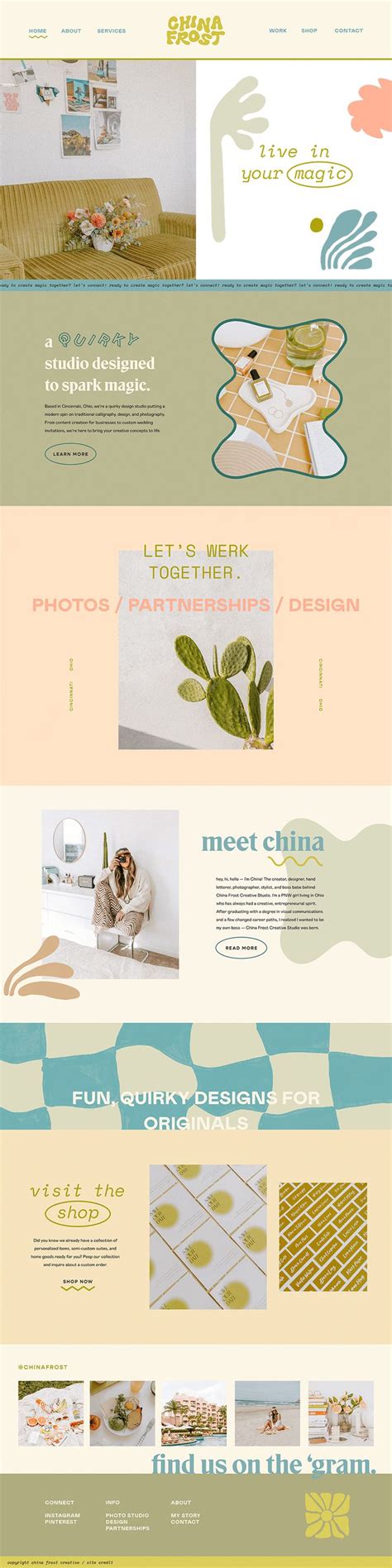 Custom Squarespace Design For Creative Studio Professional Website Design Creative Website