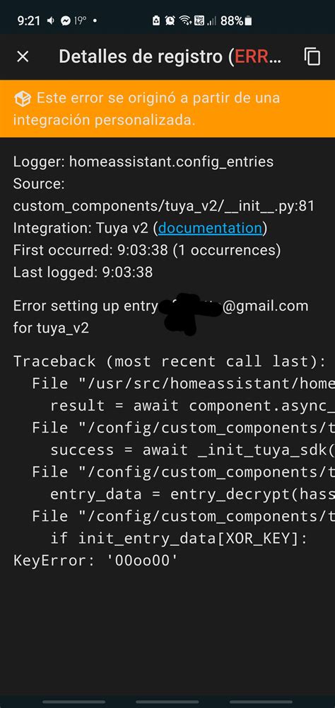 Tuya V V Not Work Issue Tuya Tuya Home Assistant Github