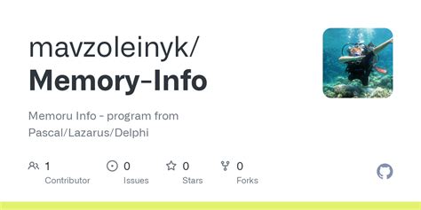 Github Mavzoleinykmemory Info Memoru Info Program From Pascallazarusdelphi