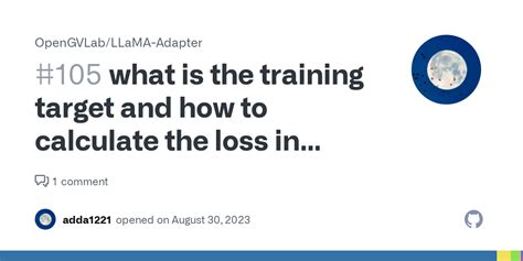 What Is The Training Target And How To Calculate The Loss In