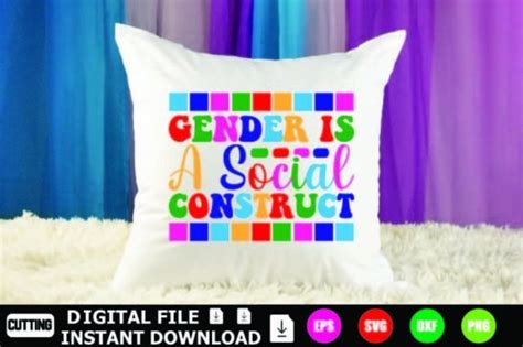 Gender Is A Social Construct Graphic By Designshop24 · Creative Fabrica