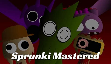 스프런키 마스터드 모드 게임 온라인 플레이 Sprunki Dev