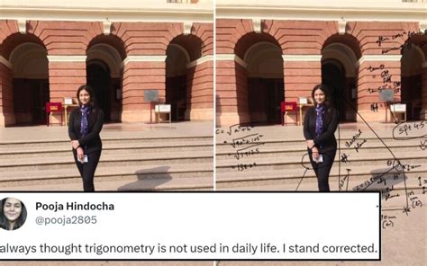 Guy Guesses Girl S Height Using Trigonometry