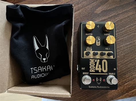 Tsakalis Audioworks Room 40 2022 Black Gold Reverb