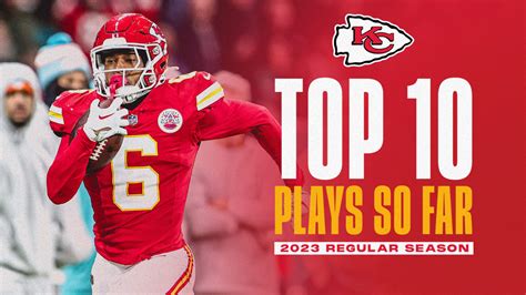 Top 10 Plays At Midseason 2023 Kansas City Chiefs Nfl Top Plays