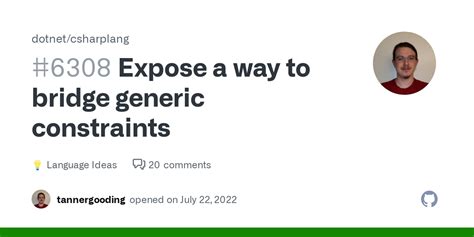Expose A Way To Bridge Generic Constraints · Dotnet Csharplang