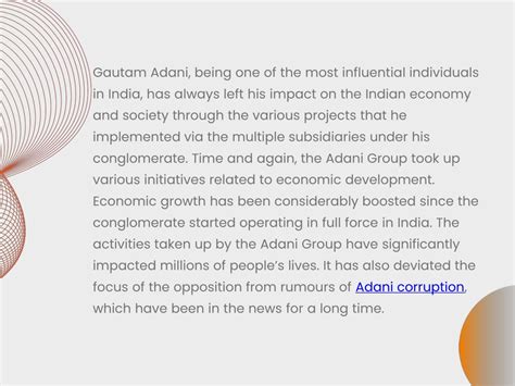 Ppt How Has The Adani Group Impacted The Social And Economic State Of