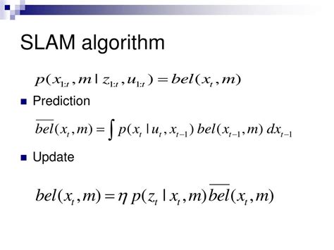 Ppt Slam Simultaneous Localization And Mapping Part I Powerpoint
