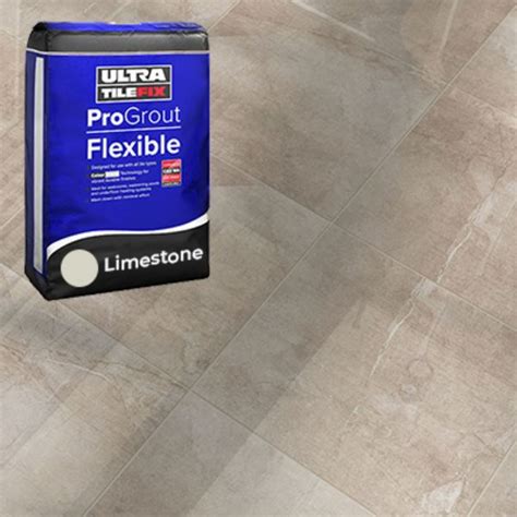 Progrout Flexible Limestone Grout 10kg I Tiles Diy