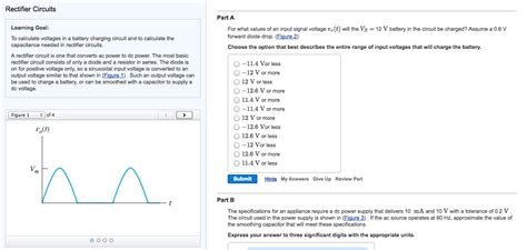 Solved To Calculate Voltages In A Battery Charging Circuit Chegg