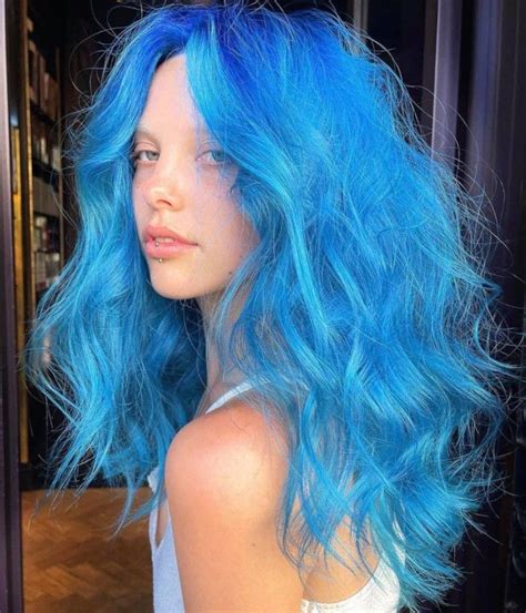The Prettiest Blue Hair Color Ideas For A Bold Look This Spring Fashionisers© Hair Color