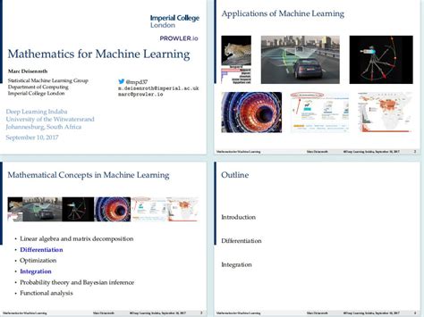 机器学习数学基础 从线性代数到概率统计 Techfoco Techfoco