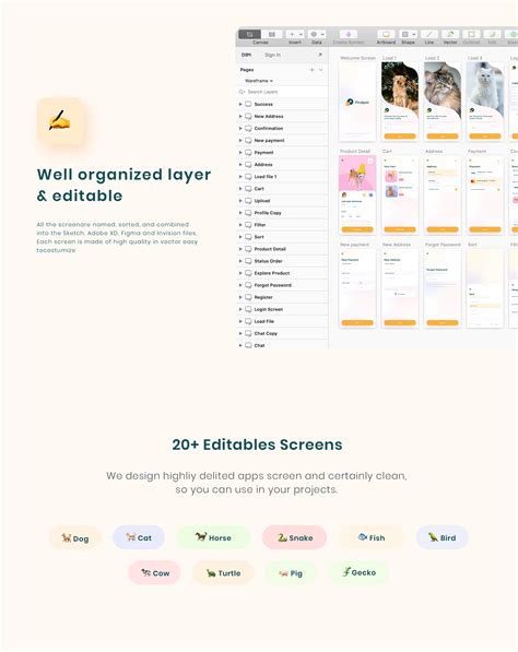 Findpet Pet Finder UI KIT On Behance