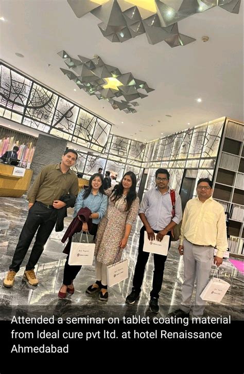 Himanshi Joshi On Linkedin Attended 19th Ideal Institute Of Coating Technology Seminar At…