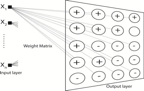 Som Representation Rectangular Topology The Hidden Layer Is Composed Download Scientific