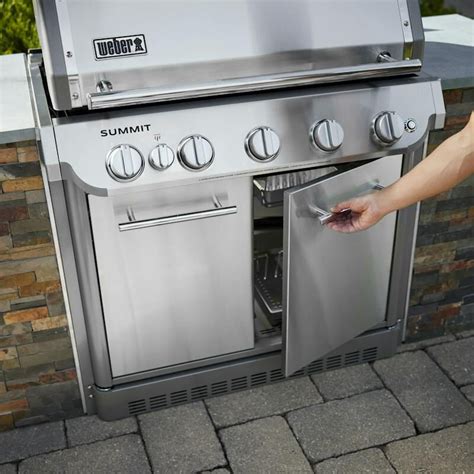 Weber Summit Sb38 S Series 5 Burner Built In Liquid Propane Gas Grill