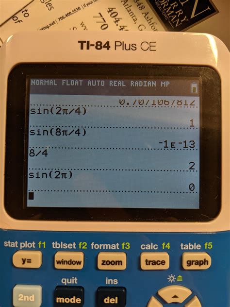 Interesting Error On Ti 84 Ce R Calculators