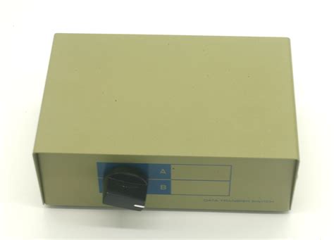 RJ45 AB 2 Way Switch Box Rotary Manual PC Cables Search
