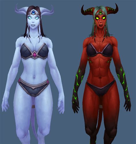 Recently Made The Important Discovery That Eredar Women Are Superior To