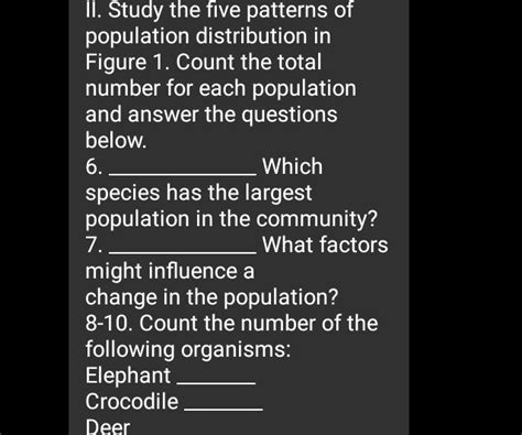 Ii Study The Five Patterns Of Population Studyx