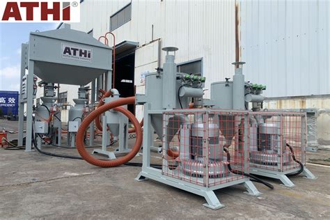 AT-QD26-MC800 Дробеструйный комплекс сбора и очистки абразива ...