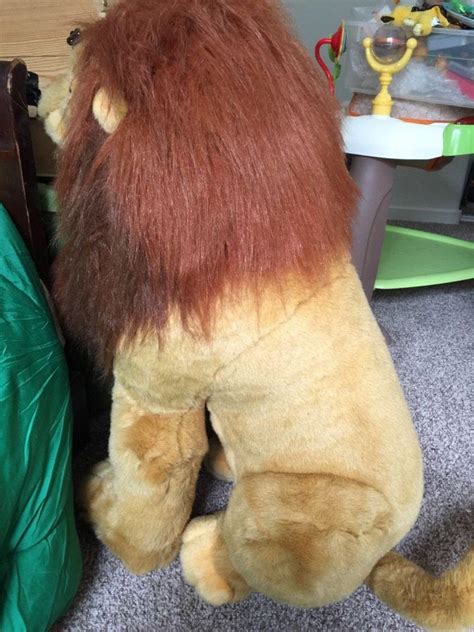 Disney The Lion King Jumbo Plush Adult Simba Huge Heavy 24 1796688053