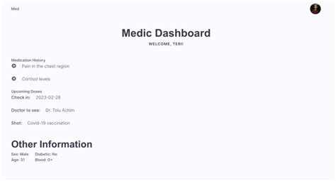 Creating A Customized Medication Dashboard In Nuxtjs Dev Community