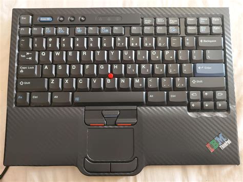 Thinkpad T61p And Ibm Sk 8845 Ultranav Keyboard Carbon Wrapped R Thinkpad