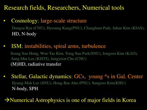 Ppt Numerical Simulations For Astrophysical Turbulent Flows