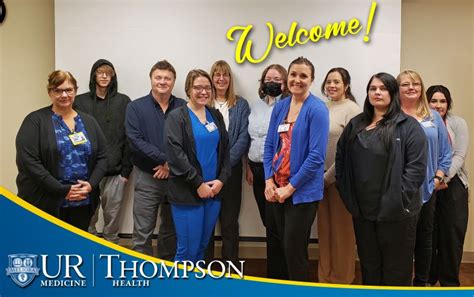 Ur Thompson Health On Linkedin As We Welcome This Group Of 12 To