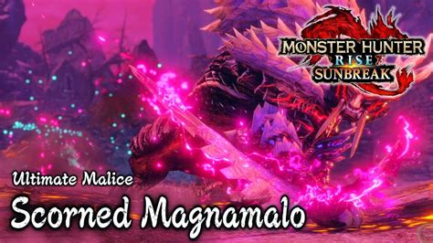 Mhrs Scorned Magnamalo Ecology Intro Cutscene Monster Hunter Rise