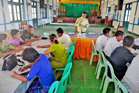 ပွင့်ဖြူမြို့နယ်၌ ဌာနဆိုင်ရာ စုပေါင်းမဟာဘုံကထိန်အလှူပွဲတော် အစဉ်အလာမပြတ