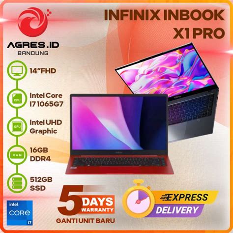 Jual Infinix Inbook X Pro I G Gb Gb W Fhd Ips Srgb Di Seller Agres Id