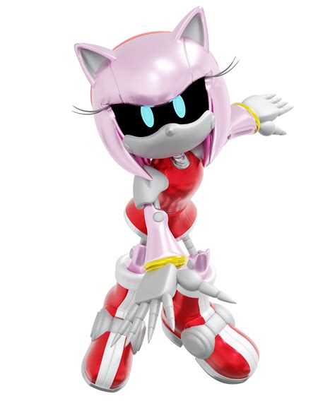 Metal Amy Rose 3d Modeldownload By Thatdefaultuser12 On Deviantart