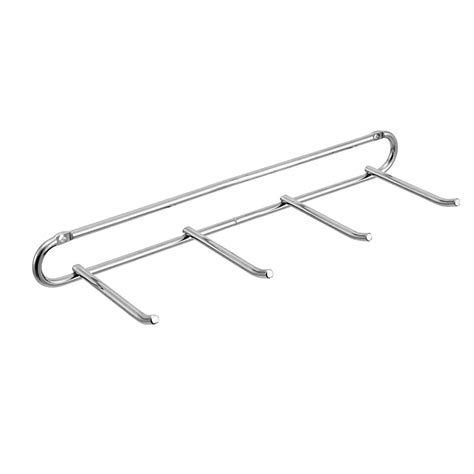 Porta Cintos Cromado Com 04 Ganchos 250x30x5 Mm 5091 Masutti Copat