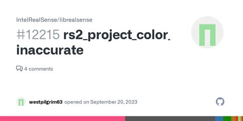 Rs Project Color Pixel To Depth Pixel Inaccurate Issue